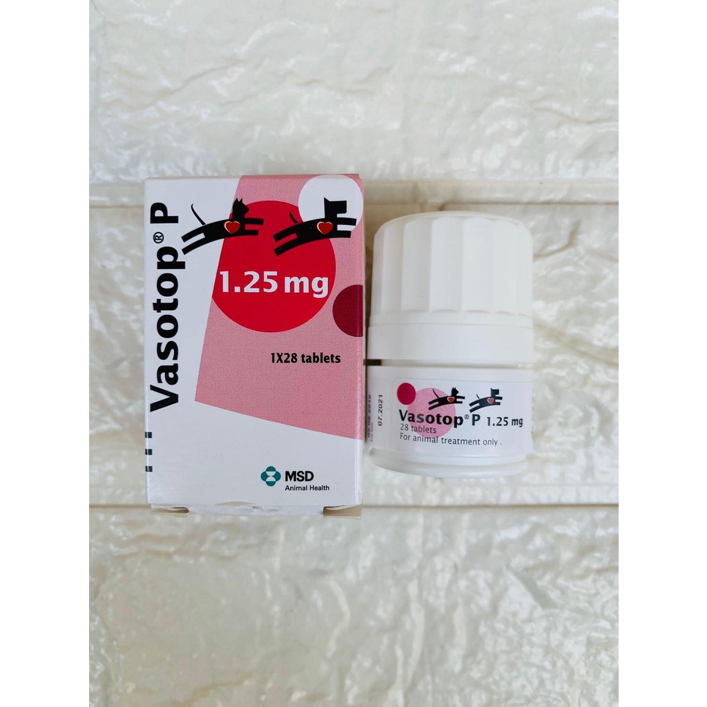 สำหรับสัตว์เลี้ยง VASOTOP 1 กระปุก 28เม็ด - tasanook1 - ThaiPick