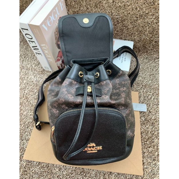 COACH JES BACKPACK WITH HORSE AND CARRAGE PRINT - bagging.around - ThaiPick