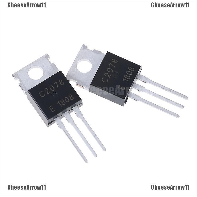 CheeseArrow 5Pcs RF/VHF/UHF transistor TO-220 2SC2078 C2078 ...