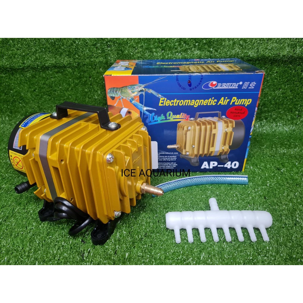 RESUN AP-40 ปั้มลมลูกสูบให้กำลังลมแรง - iceaquarium.official - ThaiPick