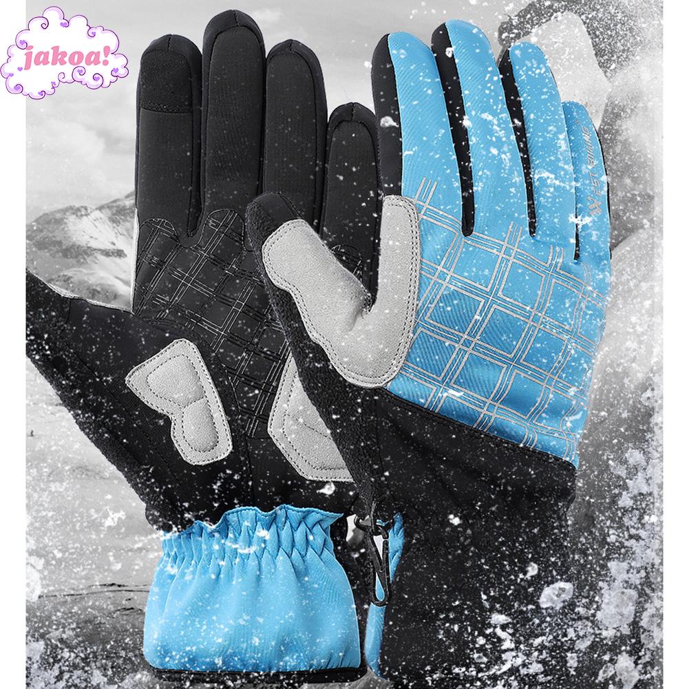 JAKO--Gloves Motorcycle Waterproof Winter Bicycle Fleece Riding Ski ...