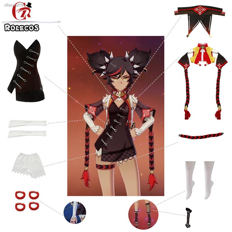 เตรียมจัดส่งYuanshen cos เสื้อผ้า Xin Yan cos เกมชุด C เสื้อผ้าสาวลม ...