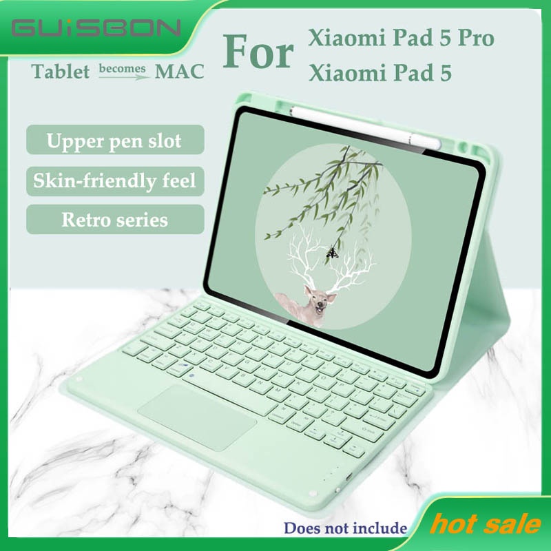 เคสคีย์บอร์ดบลูทูธทัชแพดสําหรับ Xiaomi Mipad5 Pro 11 2021 Mipad5 Mi Pad 5 Pro Tablet Pc ...