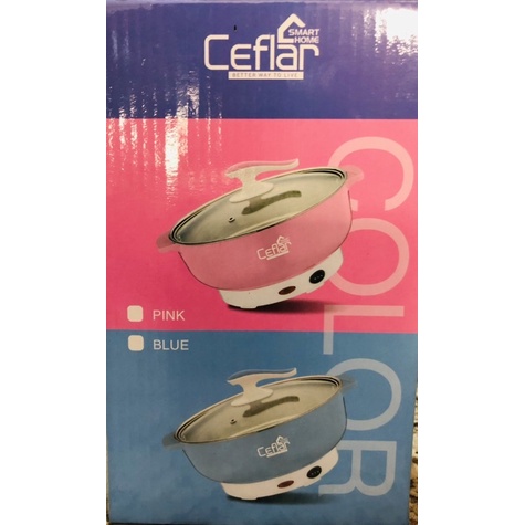 Ceflar หม้อสุกี้อเนกประสงค์ รุ่น : CSH-09 (สีฟ้า) - miniyau1810 - ThaiPick