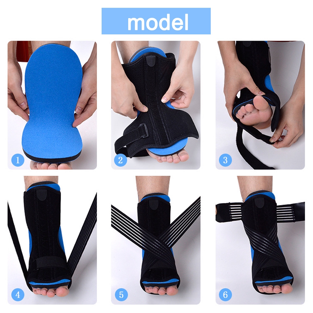 Night Splint Rehabilitation Orthotic Sleep Injury Ankle Plantar ...