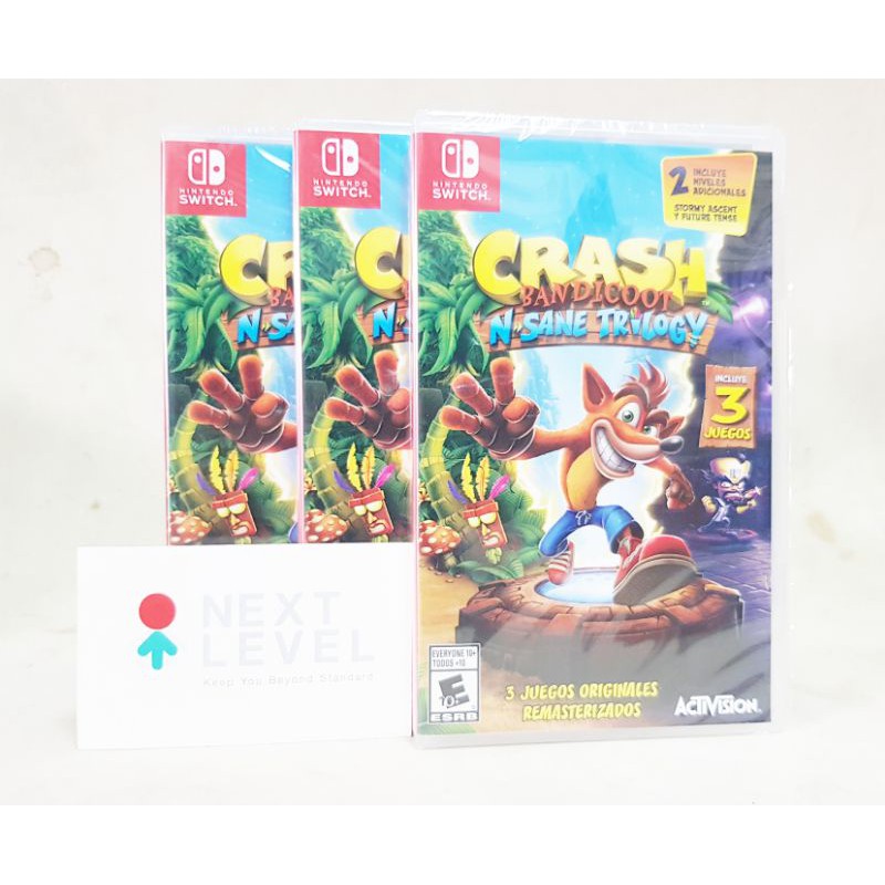 Nintendo Switch Crash Bandocool N.Sane Trilogy US America - nextlevel ...