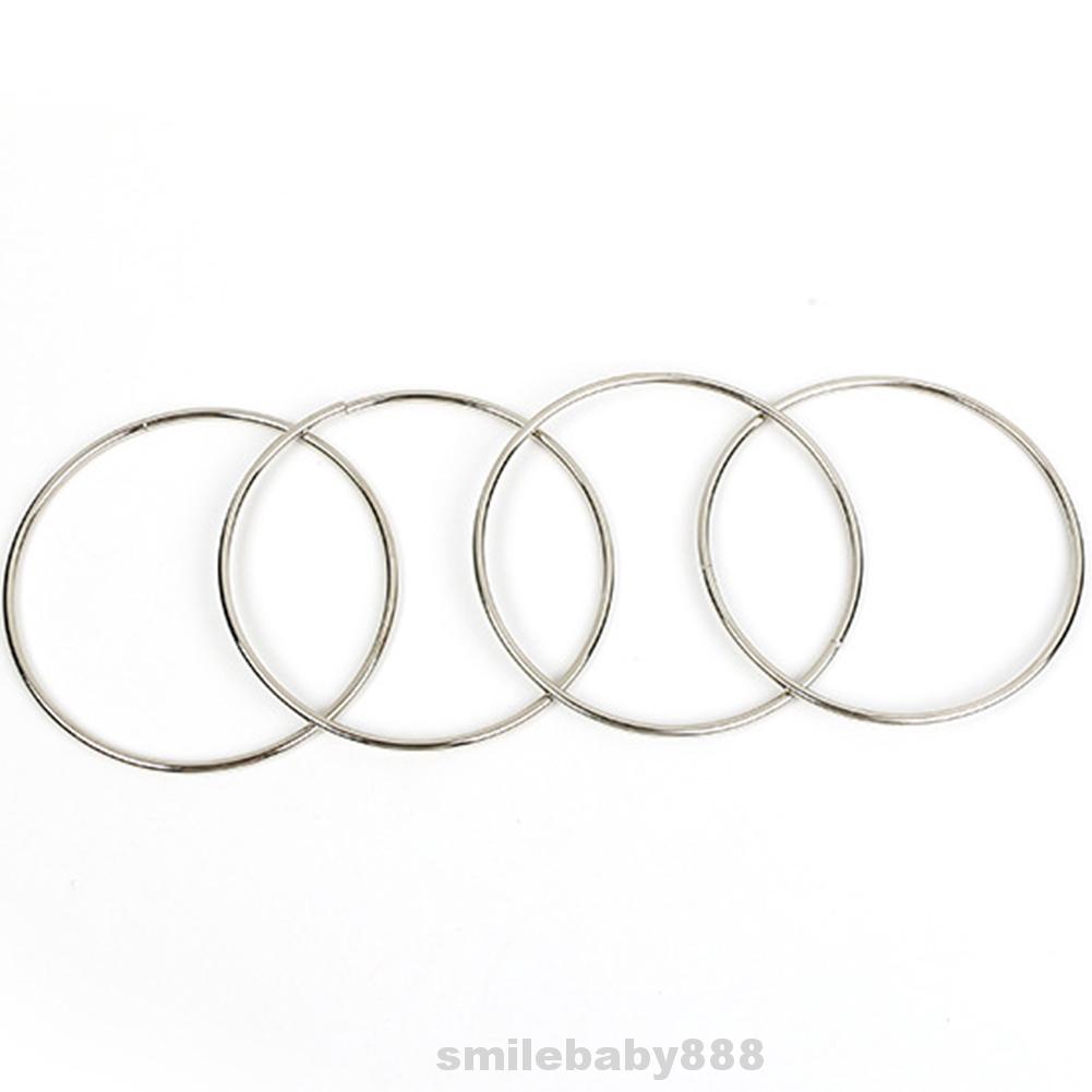 4pcsset Magic Prop Trick Linking Ring Magician Fun Show Performance ...