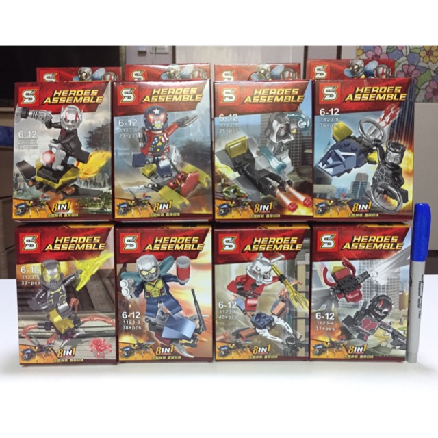 ตัวต่อ เลโก้ Ant-man ชุด 8 กล่อง Lego Ant-man - waraporn.nongyok - ThaiPick