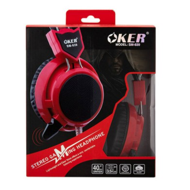 หูฟัง Gameing Headset OKER SM-839 เสียง Stereo | Shopee Thailand