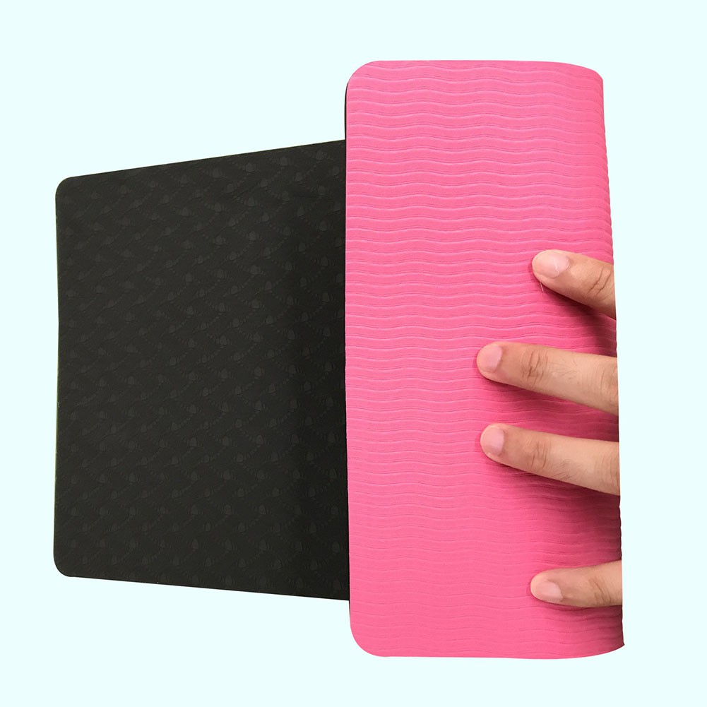 Knee Mat Yoga Double Colors Exercise Thick Elbow Cushion Fitness ...
