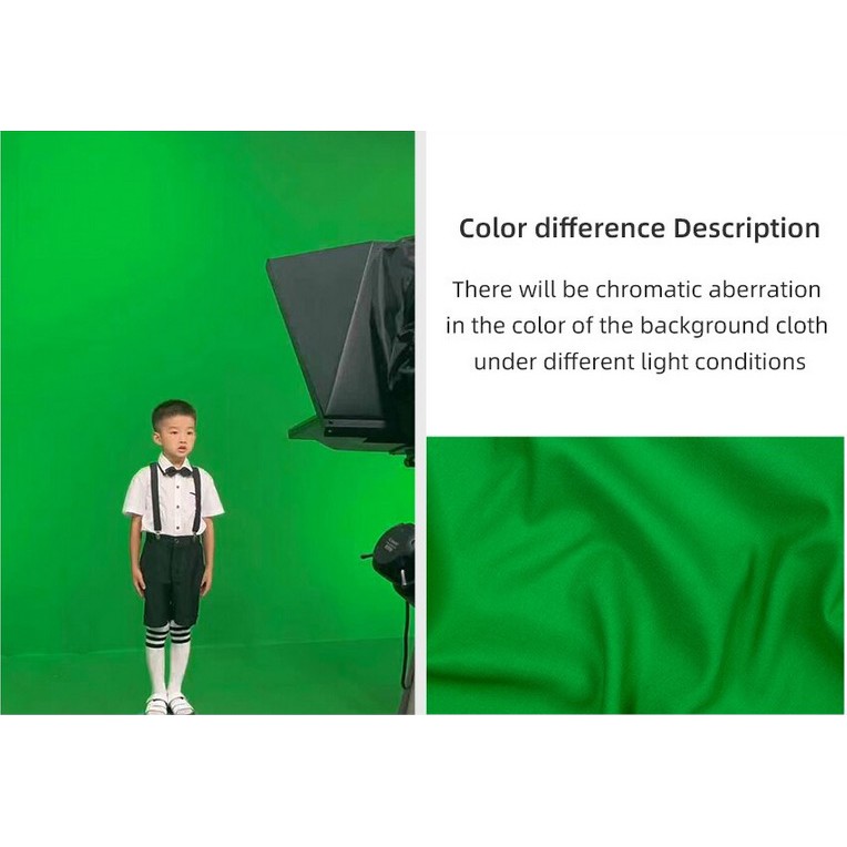 Green Screen Background Kain Latar Studio Foto Video Hijau Hitam Putih ...