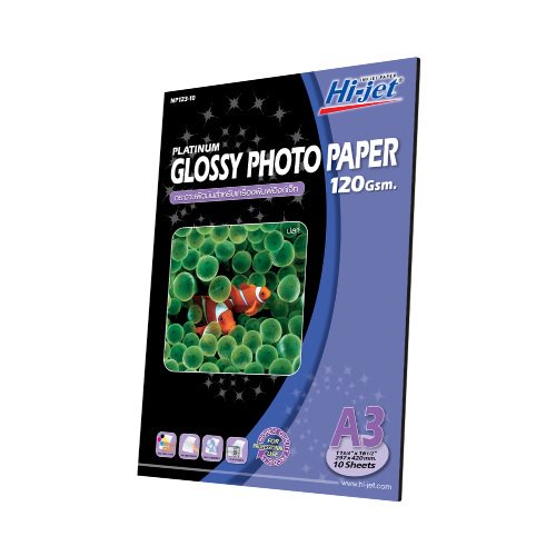 Hi-jet กระดาษโฟโต้ ผิวมัน Inkjet Platinum Glossy Photo Paper 200 แกรม ...