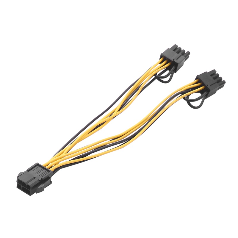 PCI Express Power Adapter GPU VGA Y-Splitter Extension Cable - greatbuy ...