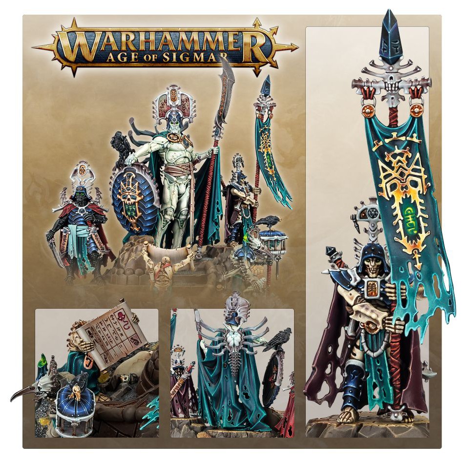 GWพร้อมส่ง Warhammer AOS Katakros Mortarch of the Necropolis โมเดลเกม ...