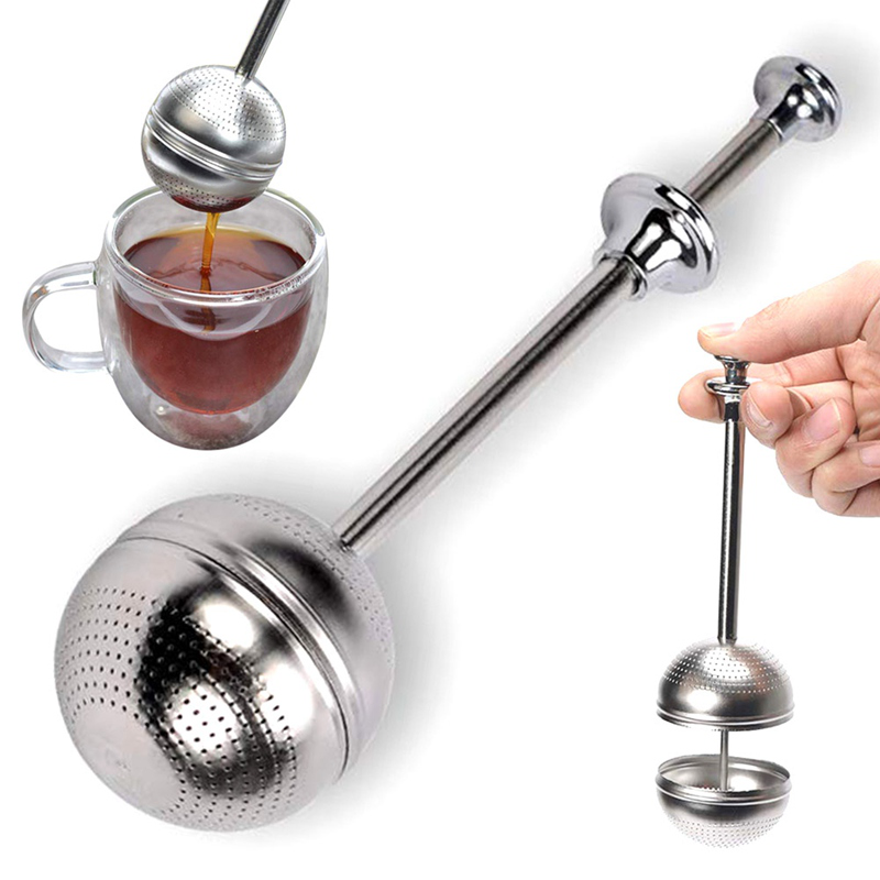 Tea Strainer Ball Spice Tea Tool Accessories Easy Clean Adjustable Tea ...