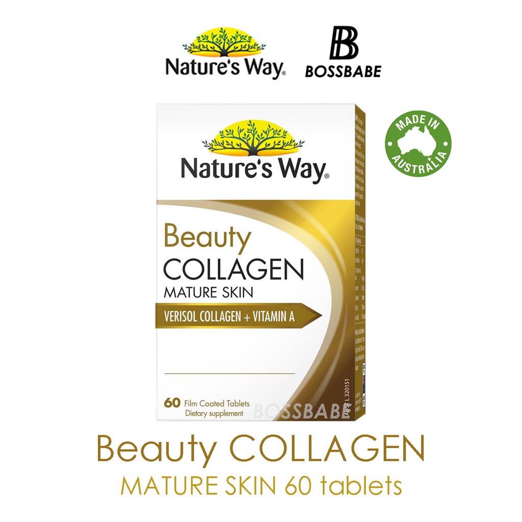 ใหม่ (Exp10/22) ???? Nature's Way Beauty Collagen Mature Skin Verisol ...