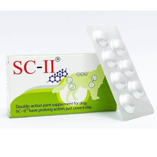 SC-II อาหารเสริมคอลลาเจน บำรุงข้อสุนัข (ทะเบียน 01 08 60 0031 ...