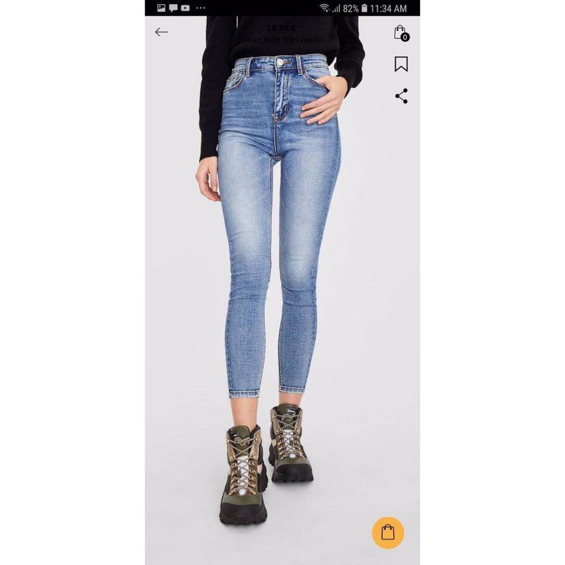 กางเกงผู้หญิง.เอวสูง gfvd | Shopee Thailand