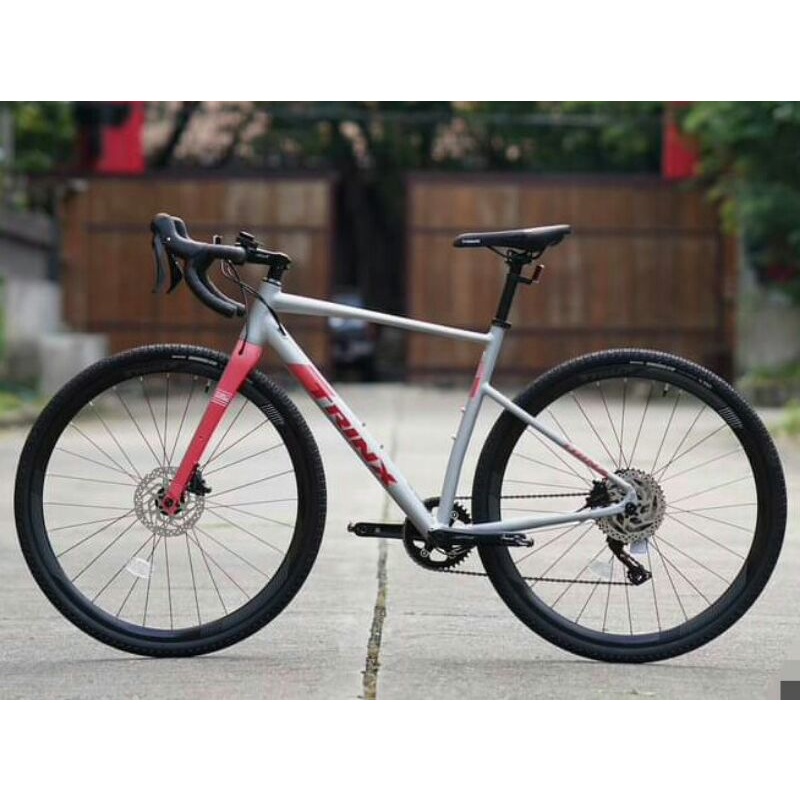 TRINX GTR 2.0(ส่งฟรีผ่อน0%)จักรยาน Gravel เกียร์ GRX 11SP กะโหลกกลวง ดิสก์น้ำมัน GRX ดุมแบริ่ง ...