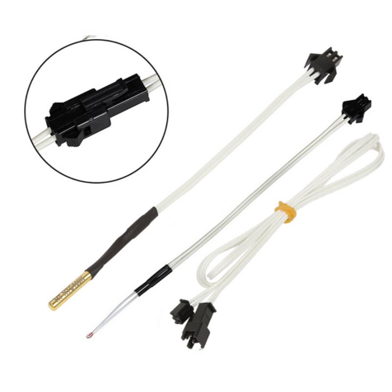 1pc. Thermistor Temperature Sensor 2Meter NTC100K Glass/Tube | Shopee ...