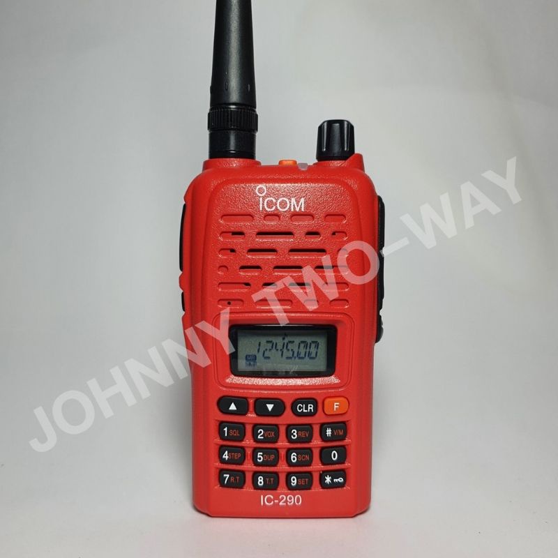 วิทยุสื่อสารเครื่องแดงความถี่ประชาชน IC-290 ย่านแดง 245-270MHz ภาครับดี ภาคส่งแรง เสียงดังฟังชัด ...