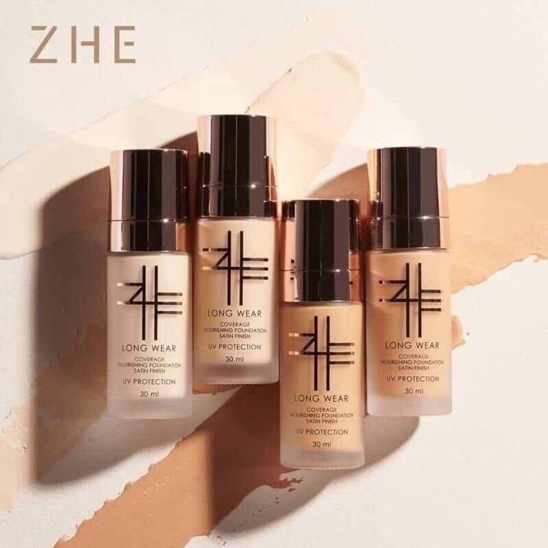 Zhe Liquid Foundation รองพื้น Zhe 30 ml. - firstbeauty1 - ThaiPick