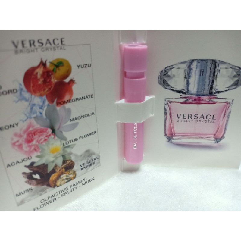 vial versace bright cystal edt | Shopee Thailand