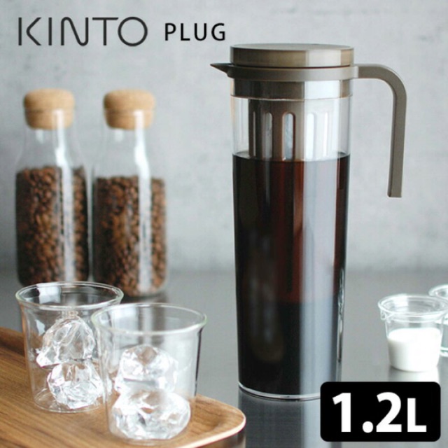 KINTO PLUG Ice Coffee Jug - Cold Brew อุปกรณ์ทำกาแฟสกัดเย็น อุปกรณ์ชง ...