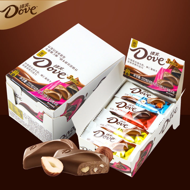 à¸¥à¸¹à¸ à¸­à¸¡à¸£à¸ªà¸œà¸¥à¹„à¸¡à¹‰â™šâ Dove Silky Milk Chocolate Gift Box 224g à¸‚à¸­à¸‡à¸‚à ...