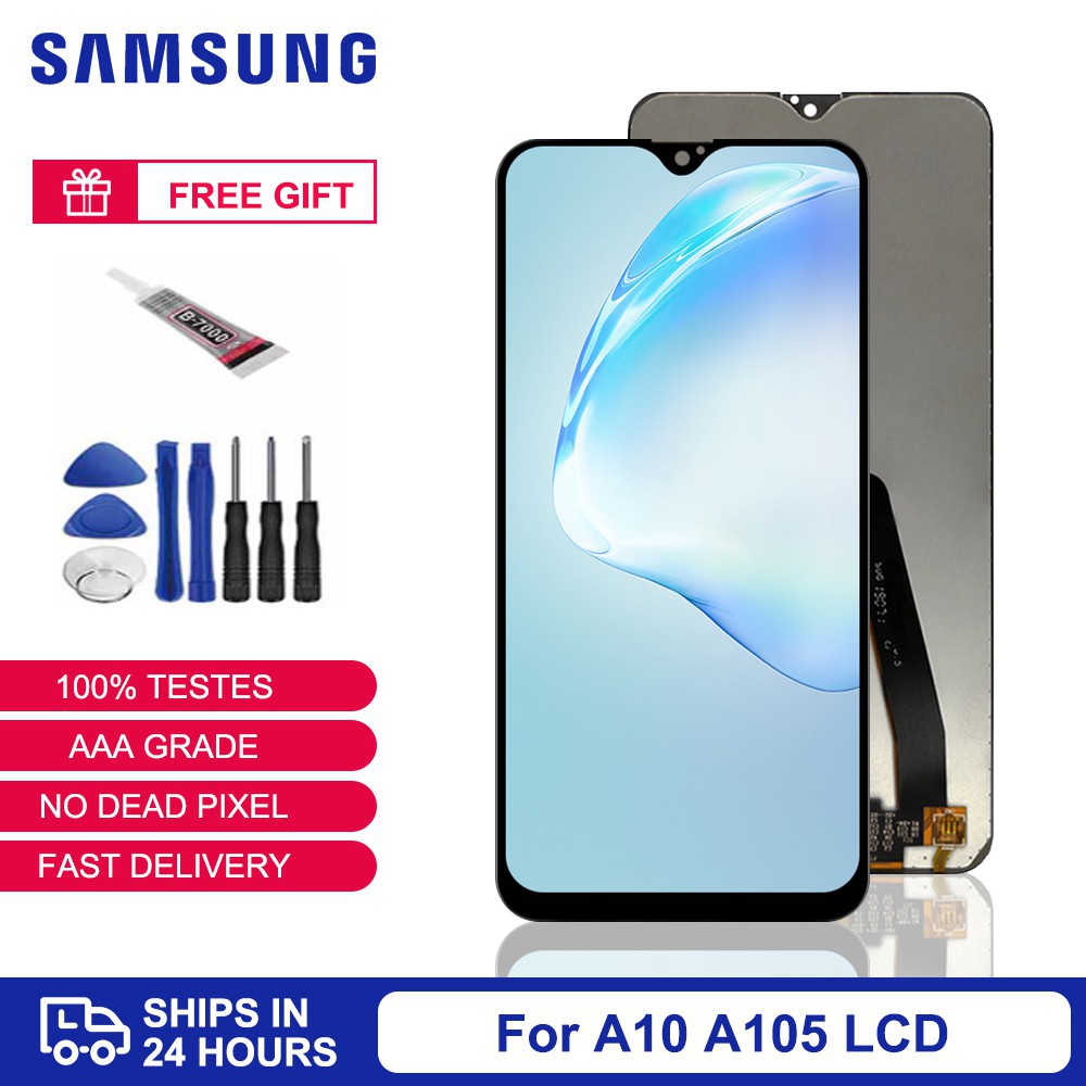 100% Tested Original LCD Display For Samsung Galaxy A10 M10 LCD A105 ...