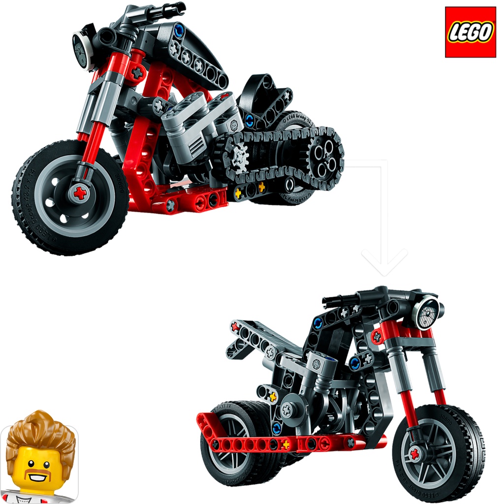 LEGO 42132 Technic Motorcycle - misterbricks - ThaiPick