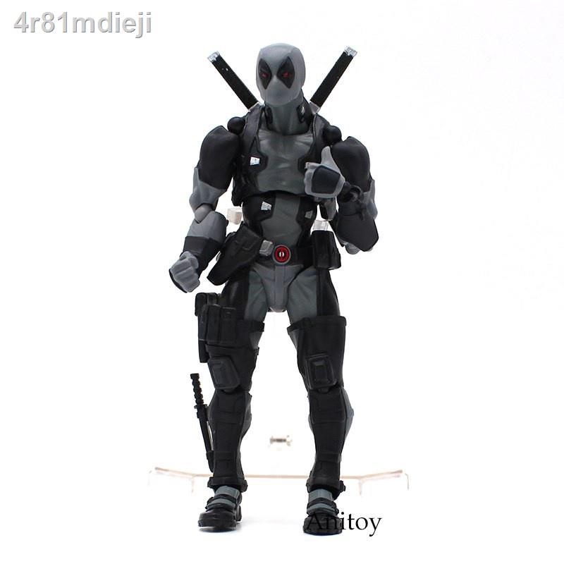 Revoltech Series No. 001 Deadpool Gray Figure | Shopee Thailand