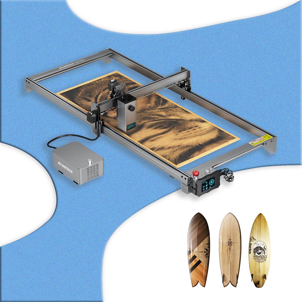 ขอแนะนำATOMSTACK Larger Engraving Area For X20S20A20 Laser Engraving ...