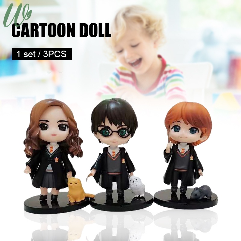 Harry Potter Action Figure Standard Miniature Model Toys Desktop ...