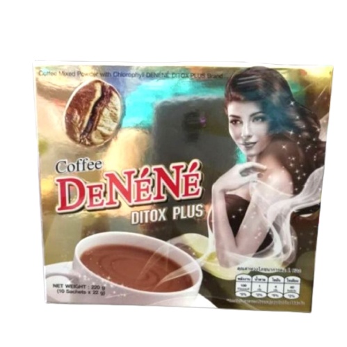 Dene detoks coffee DeNeNe Detok Plus Coffee กาแฟดีแน่ สลายพุง 10ซอง ...