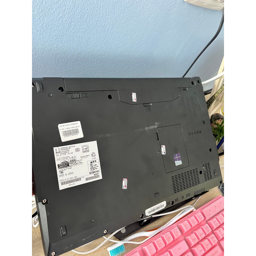 FUJITSU A574 Core i3 gen4 Ram 8gb HDD 320gb โน๊ตบุ๊คมือสอง สเปกแรงๆ ...