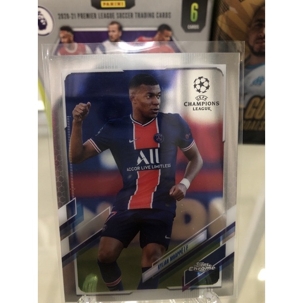2020-21 Topps Chrome UEFA Champions League Soccer Cards PSG | Shopee ...