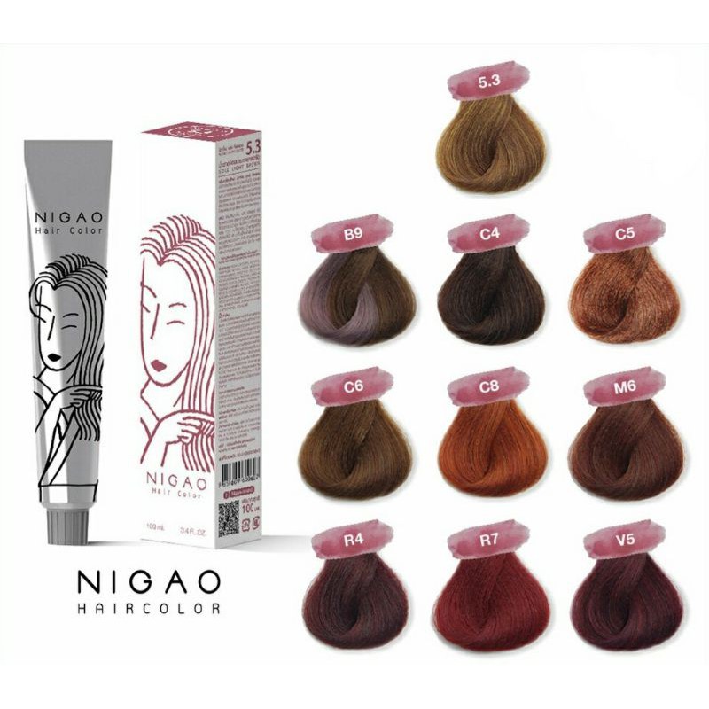Nigao Hair Color Fashion นิกาโอะ แฮร์คัลเลอร์ โทนแฟชั่น | Shopee Thailand