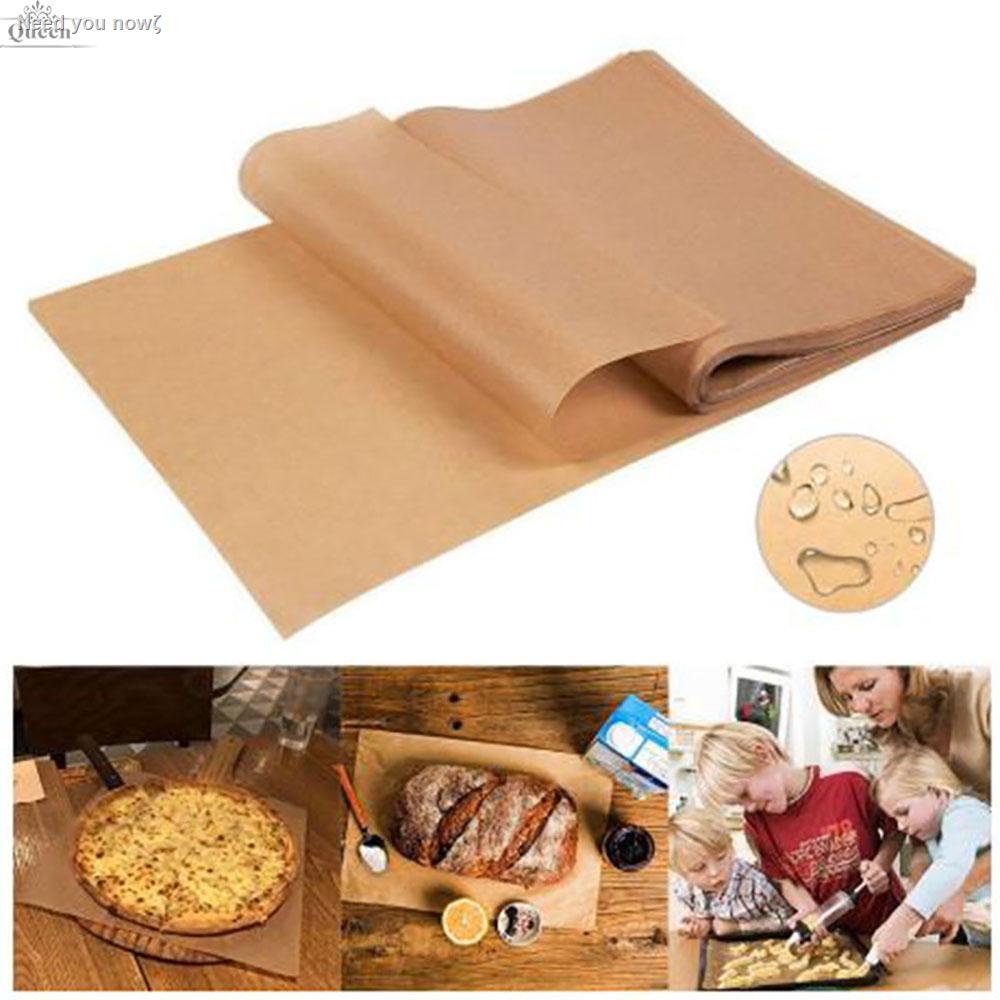 relaxBaking Paper Precut Unbleached DIY Rectangle 100PCS Sheets Non ...