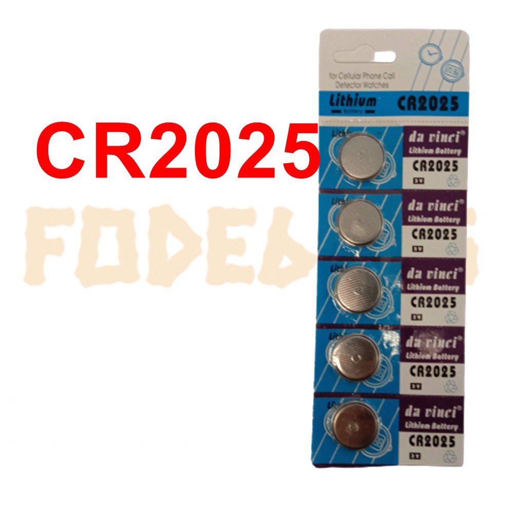 FODE4289 ถ่านกระดุม ถ่านกลม แบตกระดุม ถ่านกระดุมเล็ก CR2025 Panasonic 3v Button battery ถ่าน ...