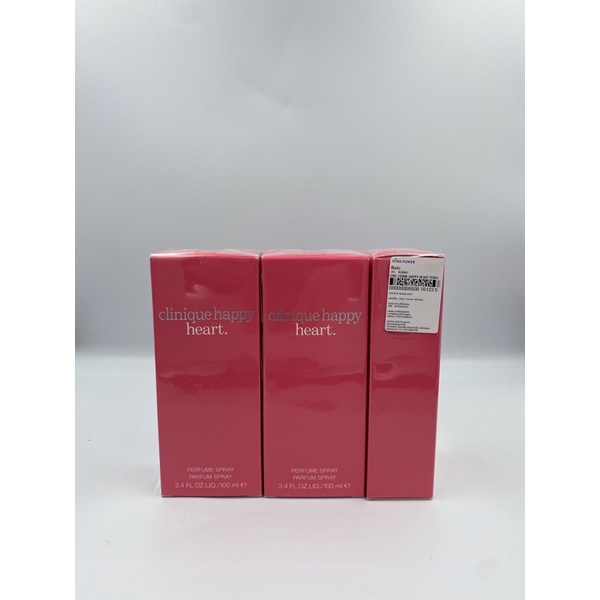 Clinique Happy Heart EDP 100ml น้ำหอมคลีนิค ป้ายคิงพาวเวอร์ | Shopee ...