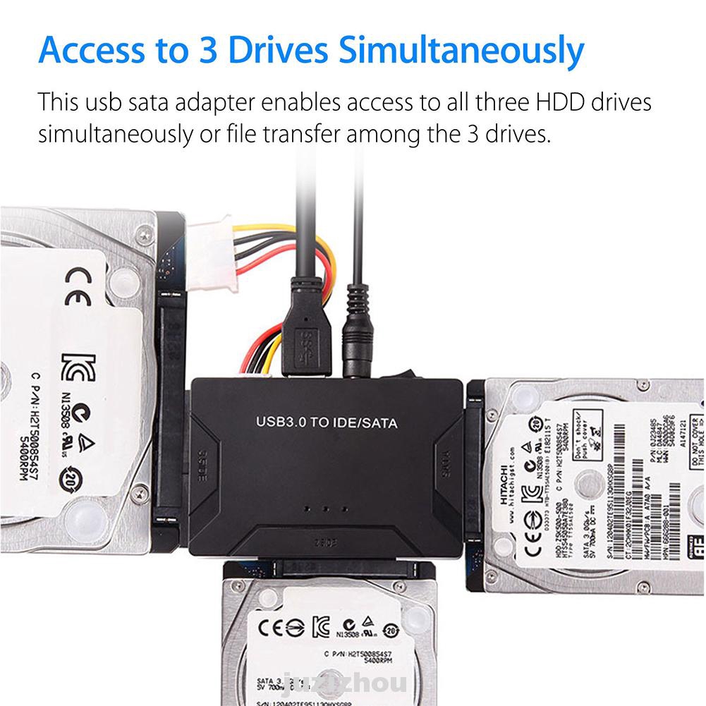 Hard Drive Adapter 2.5"/3.5" Converter Transfer External Cable HDD ...