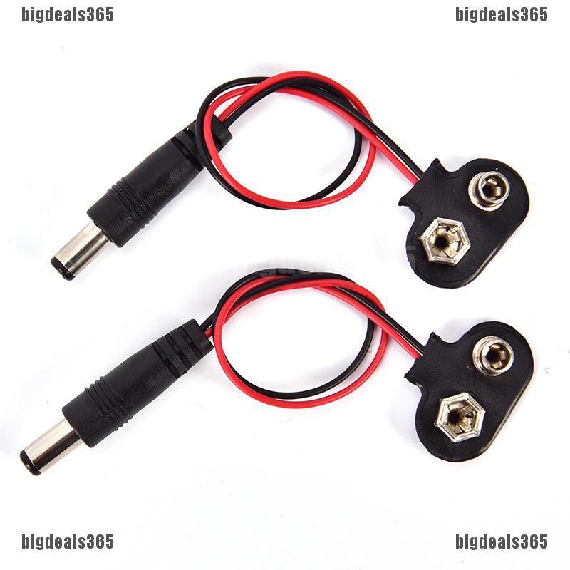 peril 5 ชิ้น t type 9 v dc อุปกรณ์แจ็คเชื่อมต่อแบตเตอรี่สําหรับ arduino ...