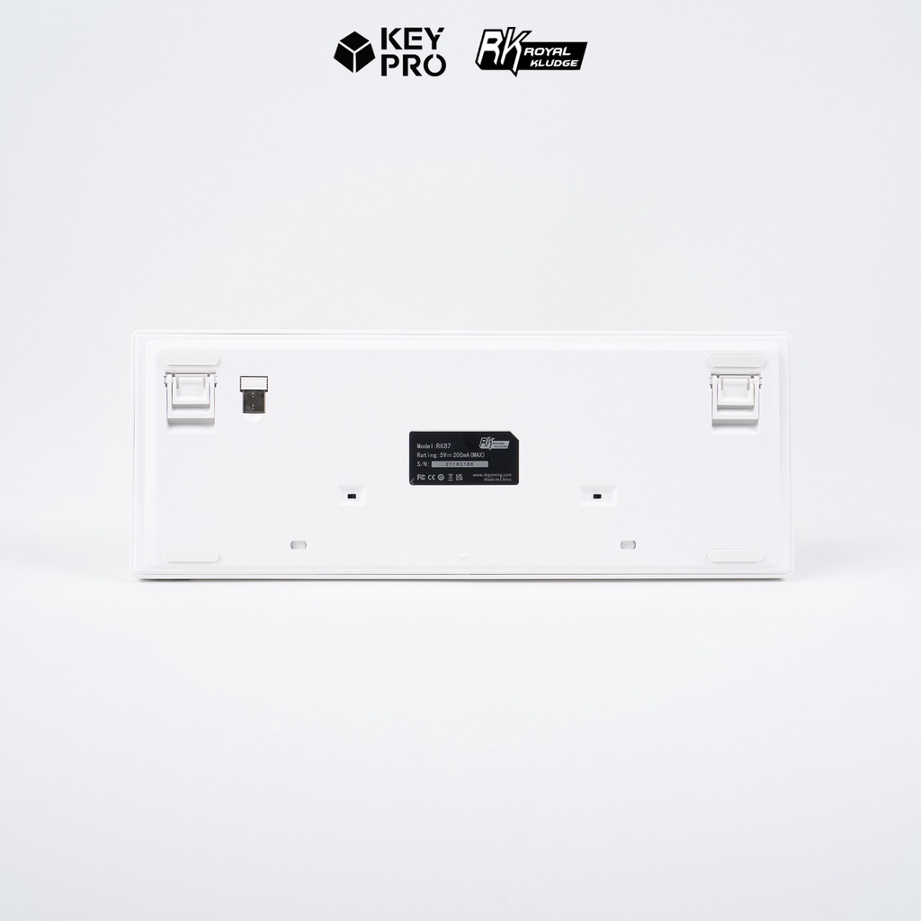 ประกันไทย คีย์บอร์ด Royal Kludge RK87 รุ่น 3 โหมด 2.4gHz Bluetooth RGB Hotswap Mechanical ...