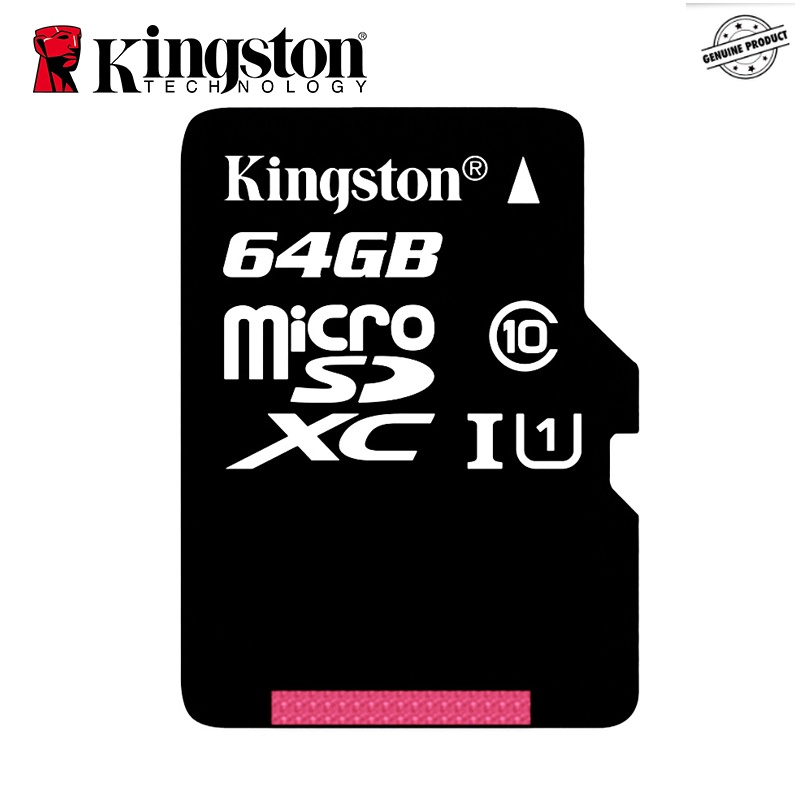 [ Local ] 100% Original Micro SD Card Kingston 32GB 64GB microsd 128GB ...