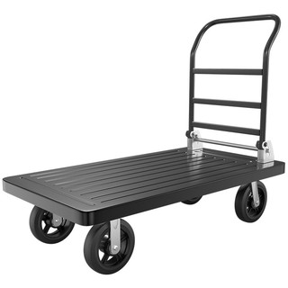 Steel Plate Car Trolley Pull Cargo Platform Trolley Truck Trolley ...