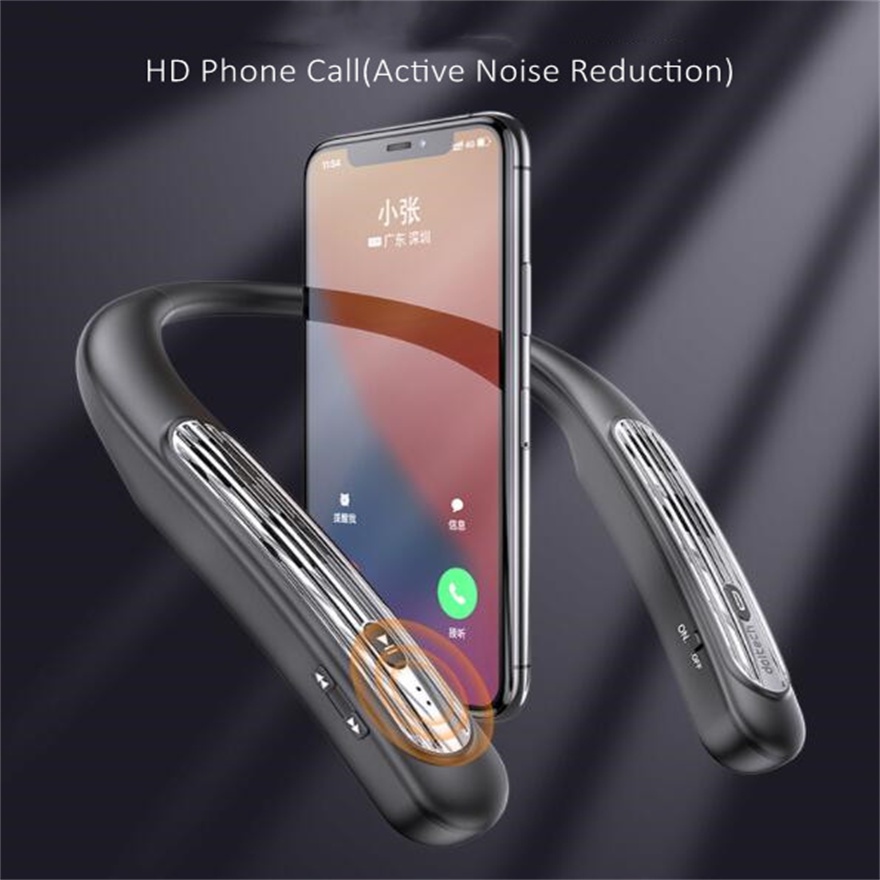 โฮมเธียเตอร์.วิทยากรAptx Hifi Neck Mounted Speaker Waterproof Wearable ...