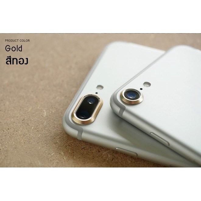 แหวนครอบเลนส์ Devilcase Aluminum Lens Protector Ring for iPhone SE2 / SE3 / 7 / 7+ / 8 / 8+ / X ...
