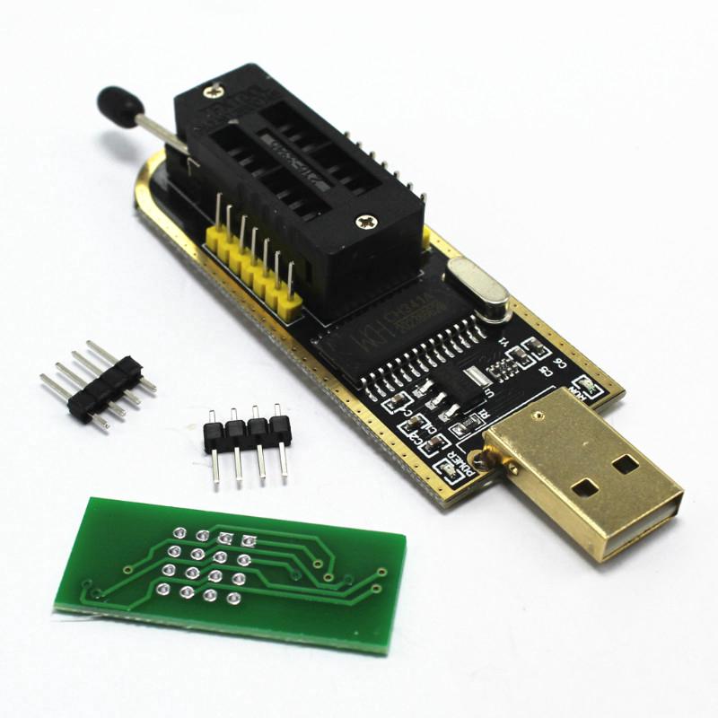 CH341A CH341 24 25 Serie EEPROM Flash BIOS USB Programmer with Software ...