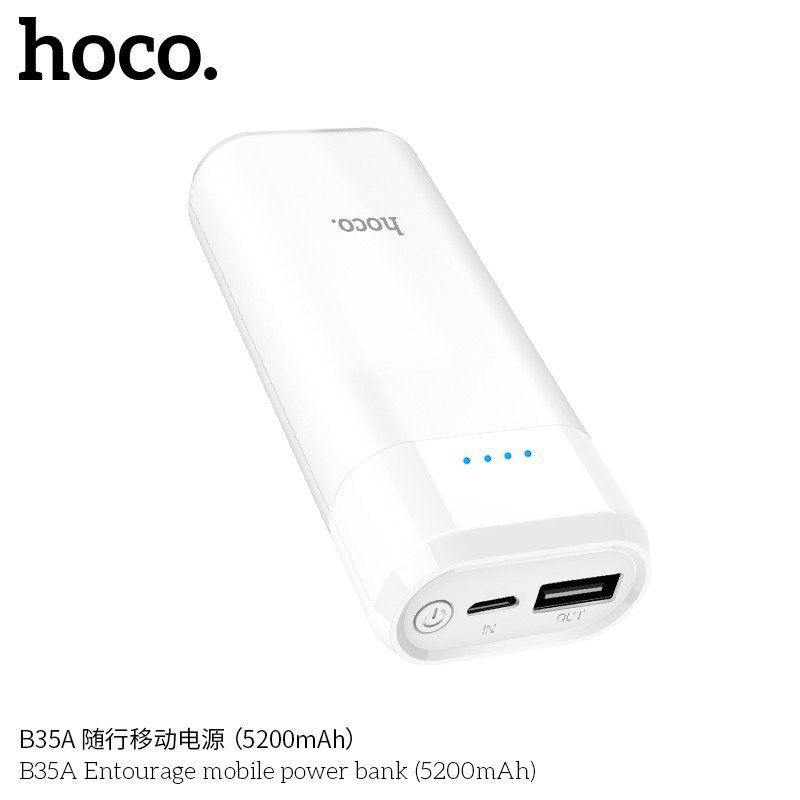 Hoco แบตสำรอง รุ่น B35A 5200mAh 2สี พร้อมประกัน 1 ปี XsVv jsU0 ...
